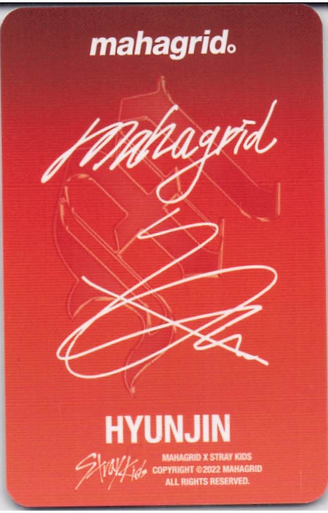 StrayKids Hyunjin MAHAGRID ver3 | まんだらけ Mandarake