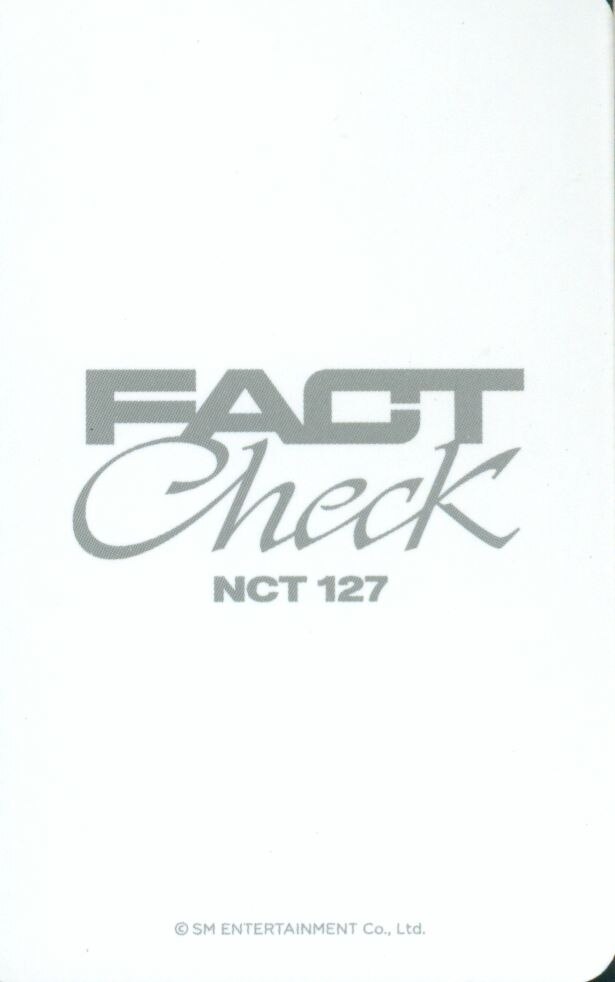 NCT 127 韓国SHOW CASE HAECHAN Fact Check | まんだらけ Mandarake