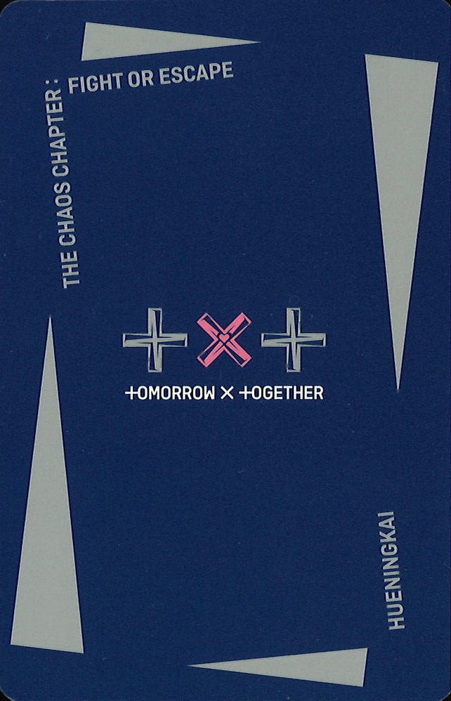 TOMORROW X TOGETHER/TXT The Chaos Chapter: FIGHT OR ESCAPE FIGHT: TOGETHER HUENINGKAI Trading ...