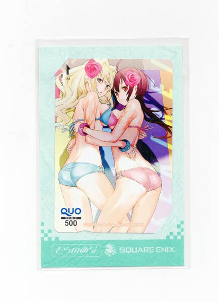 とらのあな限定 結&月海【水着】 QUOカード | まんだらけ Mandarake