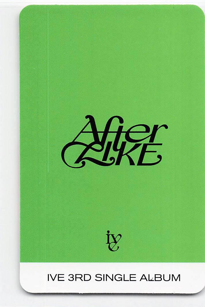 IVE PHOTO BOOK Ver. YUJIN After LIKE トレカ Ver.2 | まんだらけ Mandarake