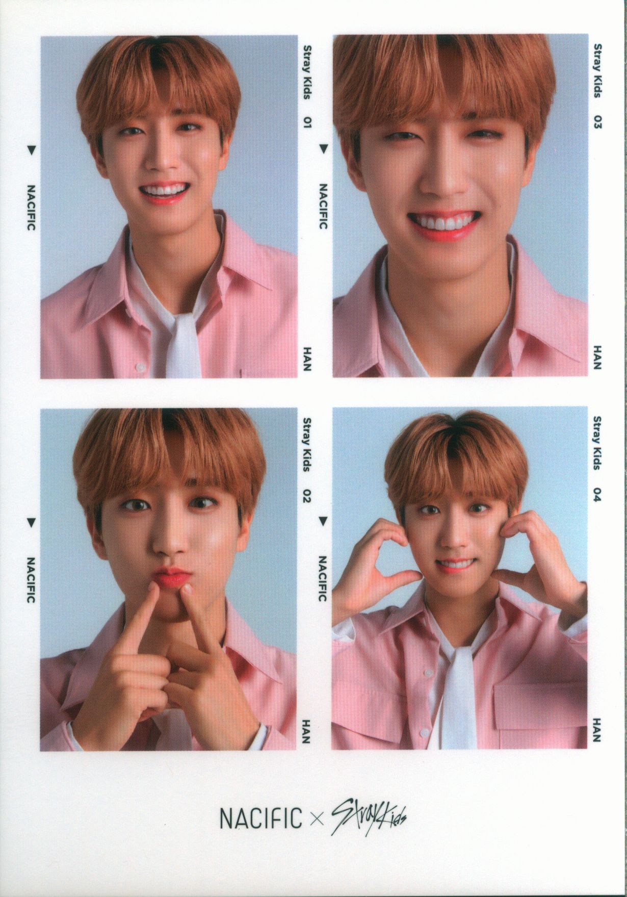 StrayKids HAN NACIFICコラボ 4CUTフレーム | まんだらけ Mandarake