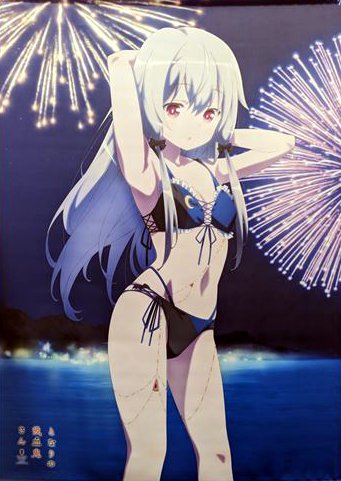 カーテン魂 「となりの吸血鬼さん」 ソフィー(水着)WスエードB1タペストリー | まんだらけ Mandarake