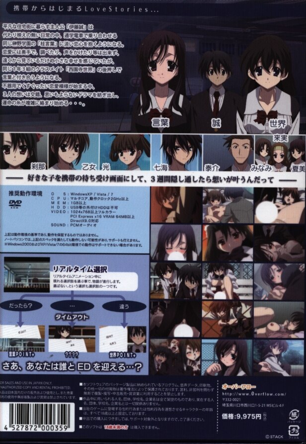 Overflow SCHOOL DAYS HQ | まんだらけ Mandarake