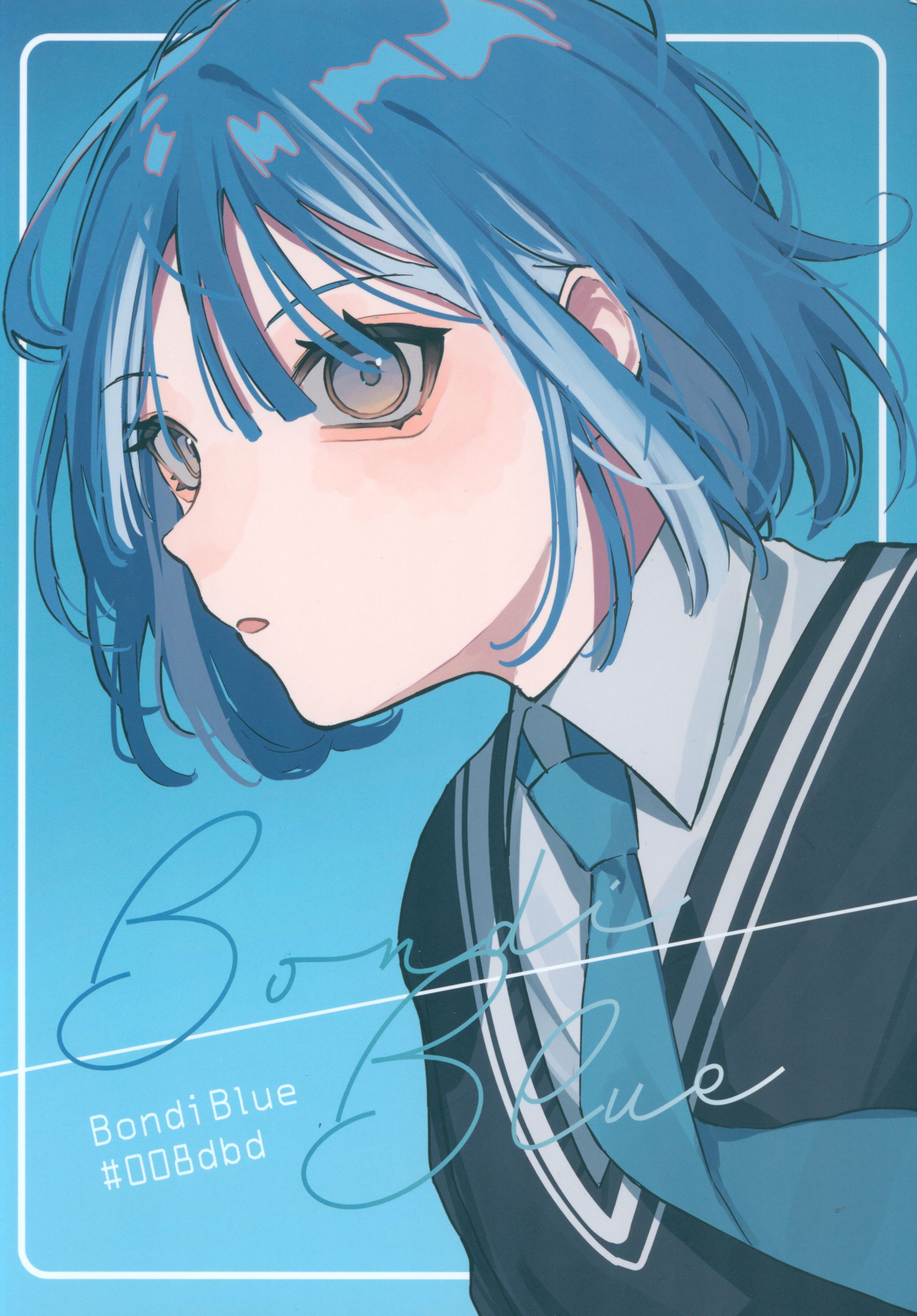 あゐ色Post (夜瀬らう) Bonbi Blue＃008dbd | まんだらけ Mandarake
