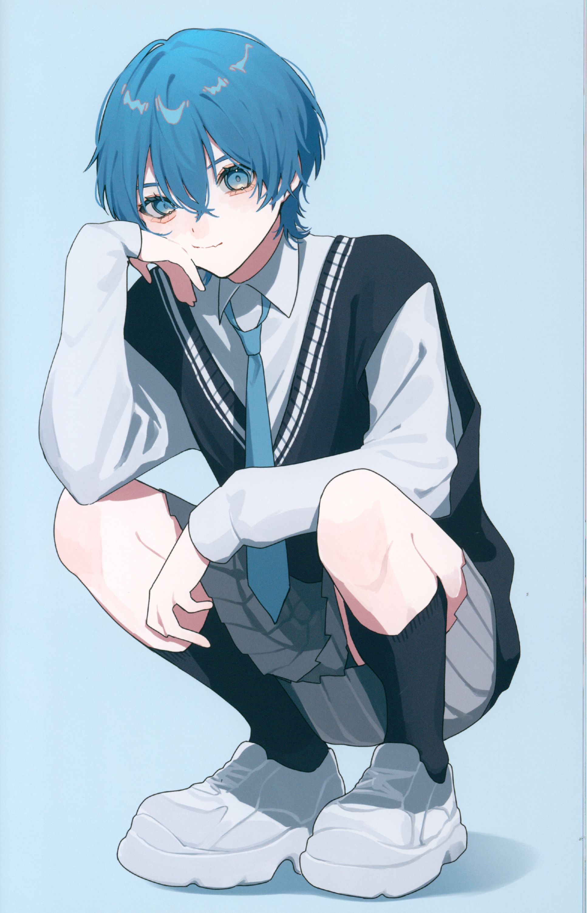 あゐ色Post (夜瀬らう) Bonbi Blue＃008dbd | まんだらけ Mandarake