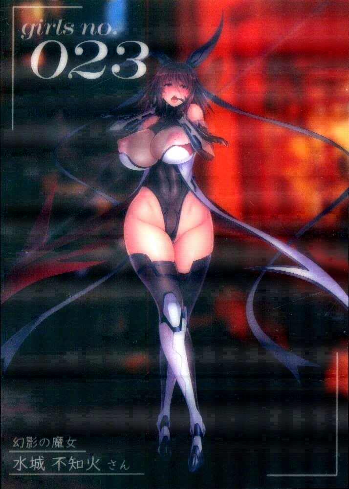 LiLiTH レンチキュラーカード T FACE Vol.02-ヨミハラスナップ- no.23 水城不知火 | まんだらけ Mandarake