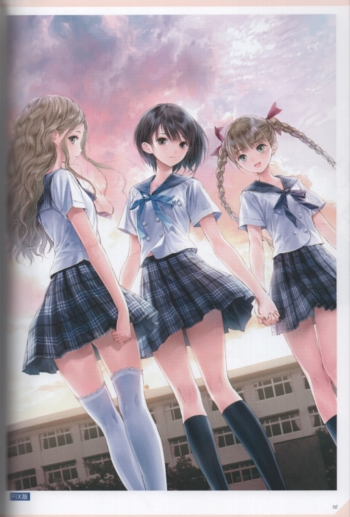 KADOKAWA BLUE REFLECTION Image Art Works | まんだらけ Mandarake