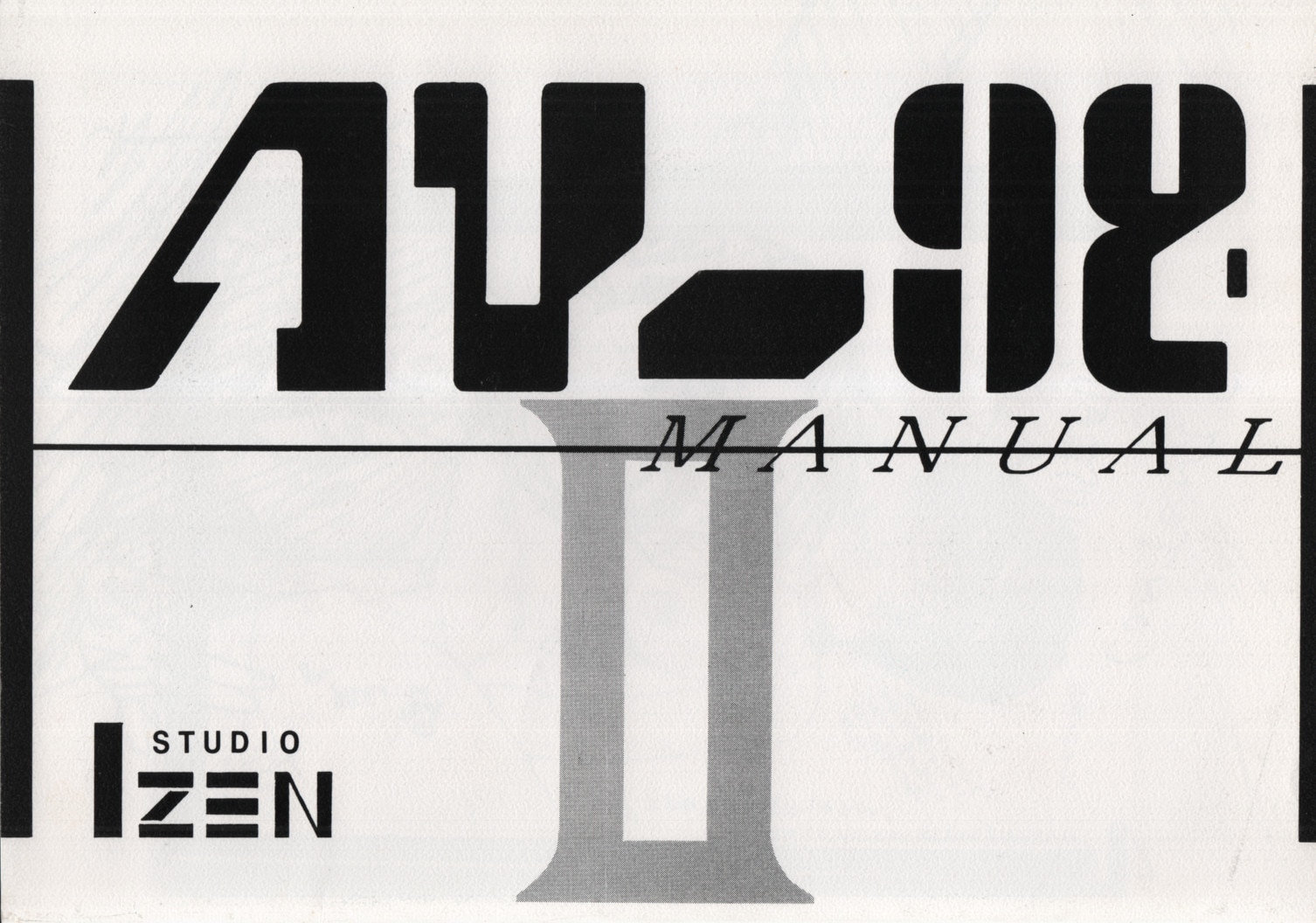 ST ZEN (ZV) AV-98 MANUAL II | まんだらけ Mandarake