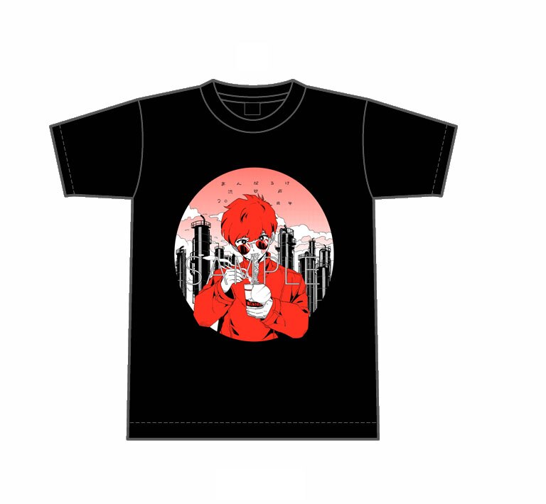 Mandarake Shibuya 20th Anniversary - Syundei Ramen T-Shirt (Black) L | Mandarake Online Shop